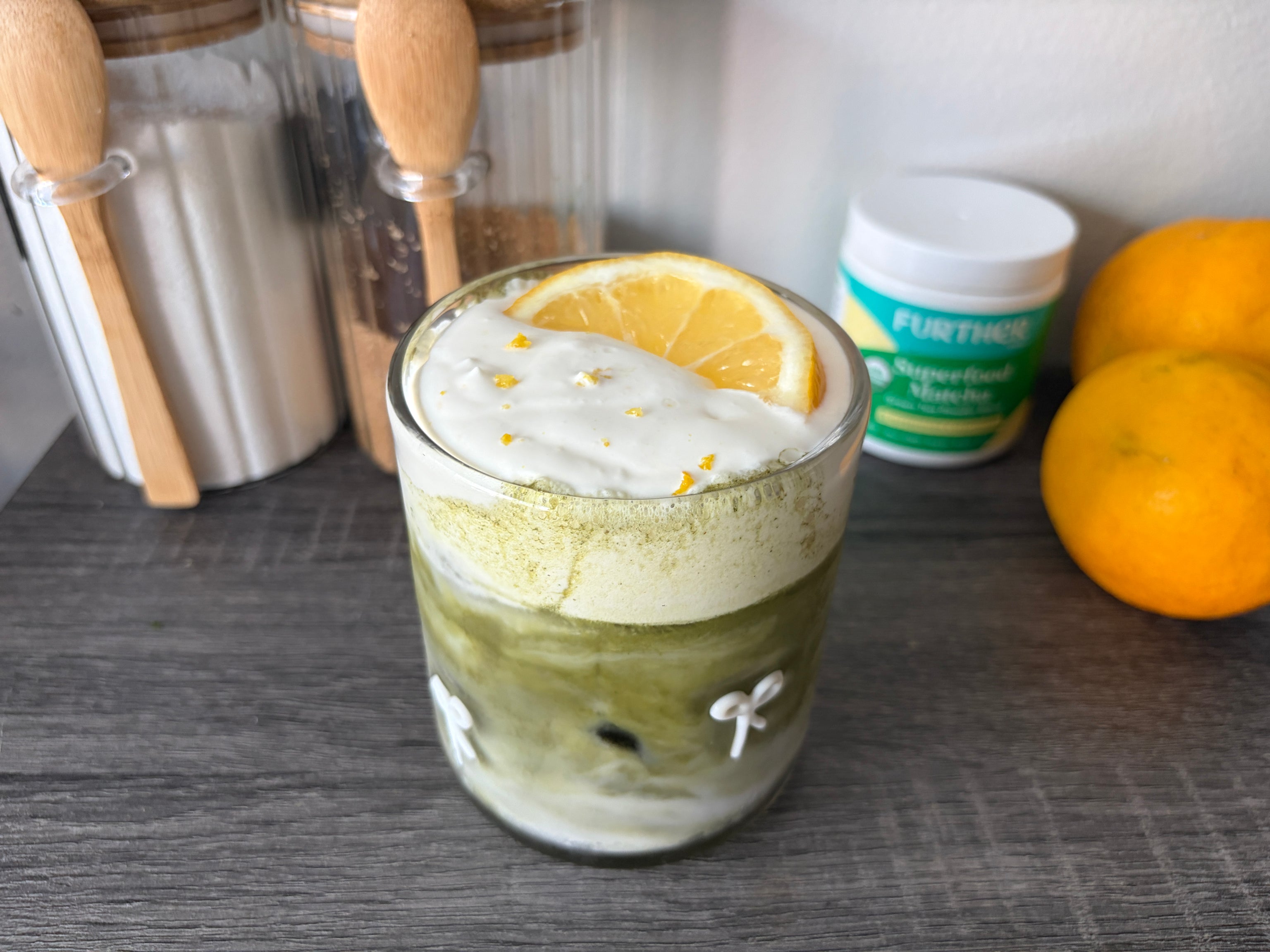 Lemon Cold Foam Matcha