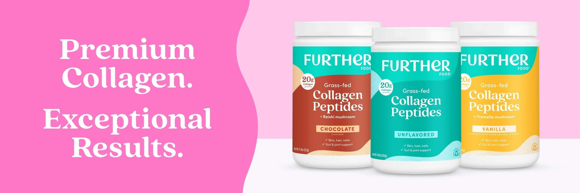 Collagen Peptide Powders | Further Food