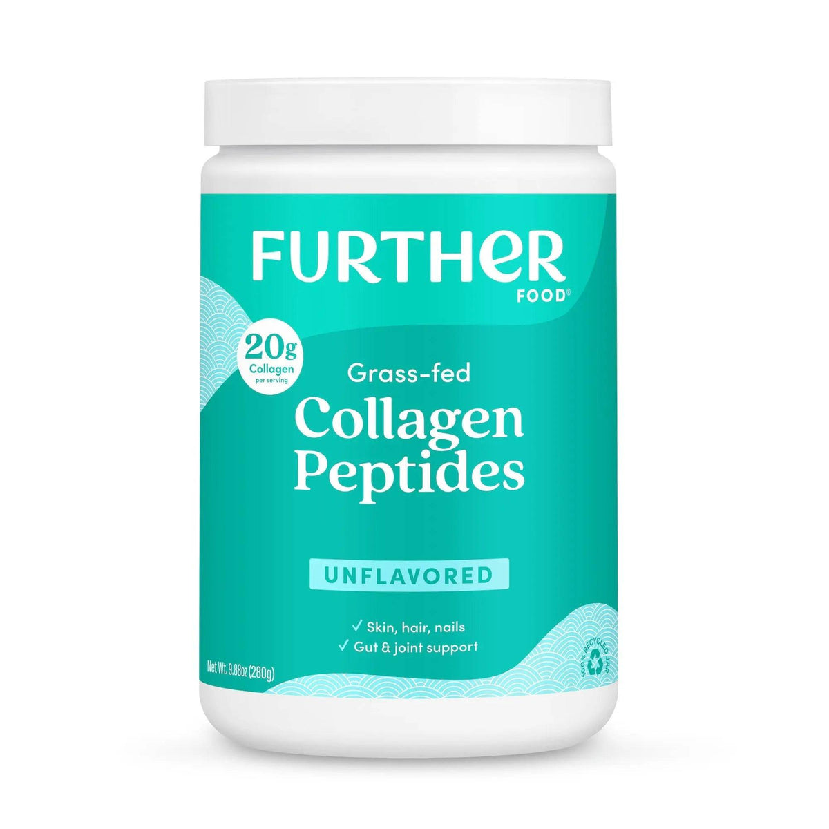 Unflavored Collagen Peptides Powder | Further Food
